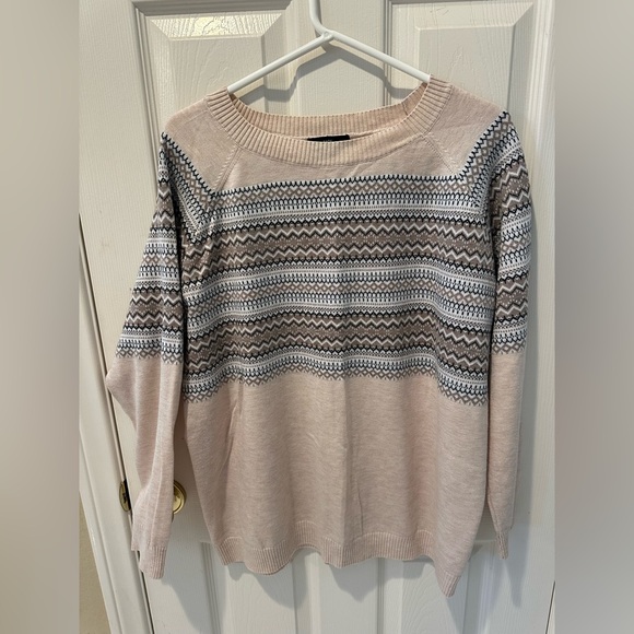 Fate | Sweaters | Fate Womens Sweater Creambeigeblue | Poshmark